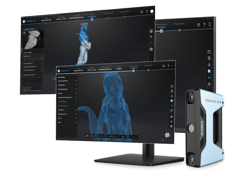 EinScan Pro 2X V2丨Multifunctional Handheld 3D Scanner丨SHINING 3D