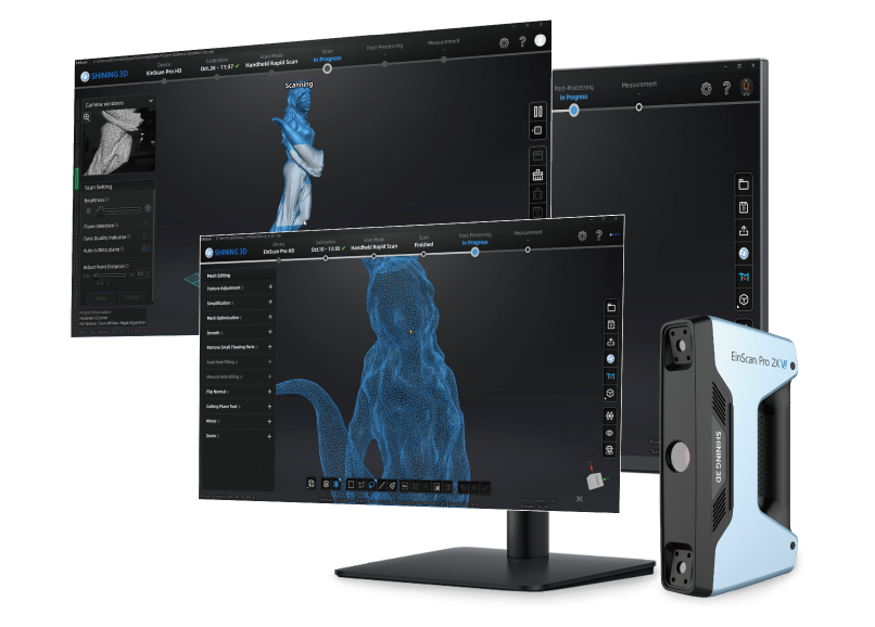 EinScan Pro 2X V2丨Multifunctional Handheld 3D Scanner丨SHINING 3D