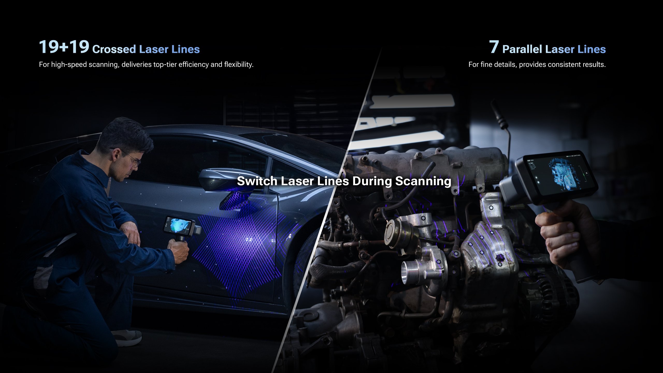 EinScan Rigil: The World’s First Tri-Mode Laser 3D Scanner