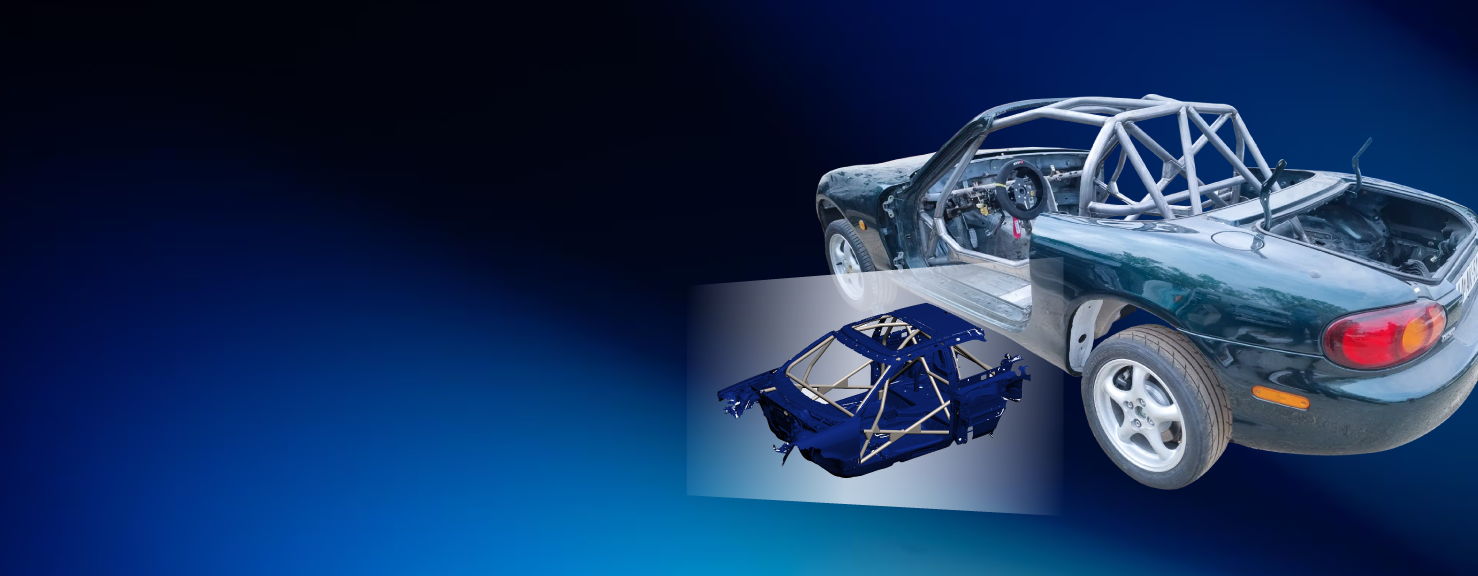 Application and Advantages of 3D Scanning in Roll Cage Design