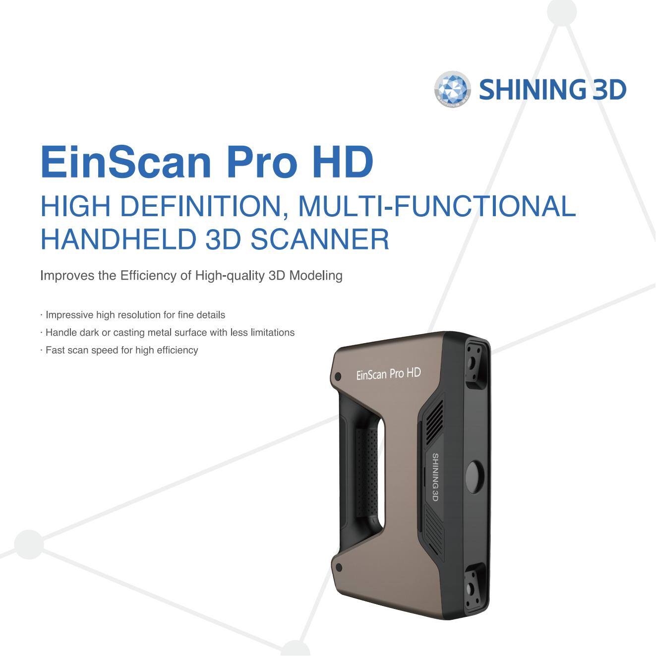 Download SHINING 3D Scanner Brochures, Solution White Papers