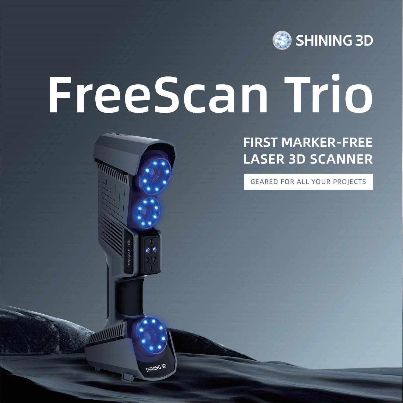 Download SHINING 3D Scanner Brochures, Solution White Papers