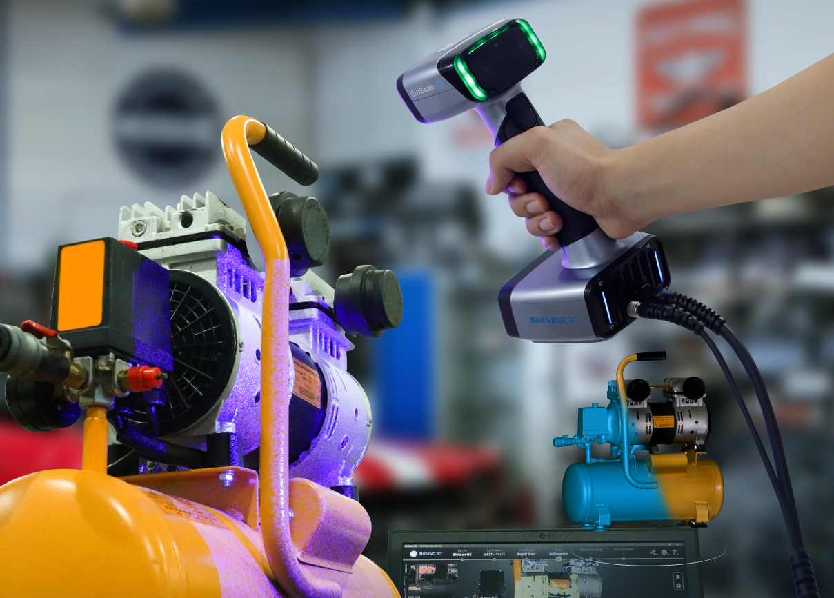 EinScan HX丨Handheld 3D Scanner丨Laser 3D Scanner丨SHINING 3D