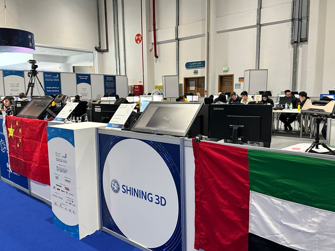 SHINING 3D Supports CAD Talent at Emirates Skills 2025