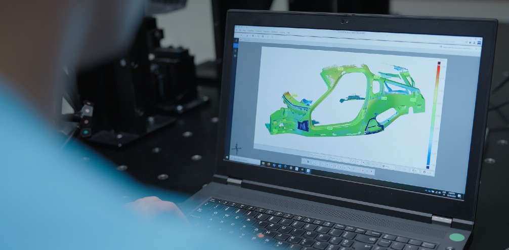 Inspection and Quality Control of Carbon Fiber Monocoque for Hypercars