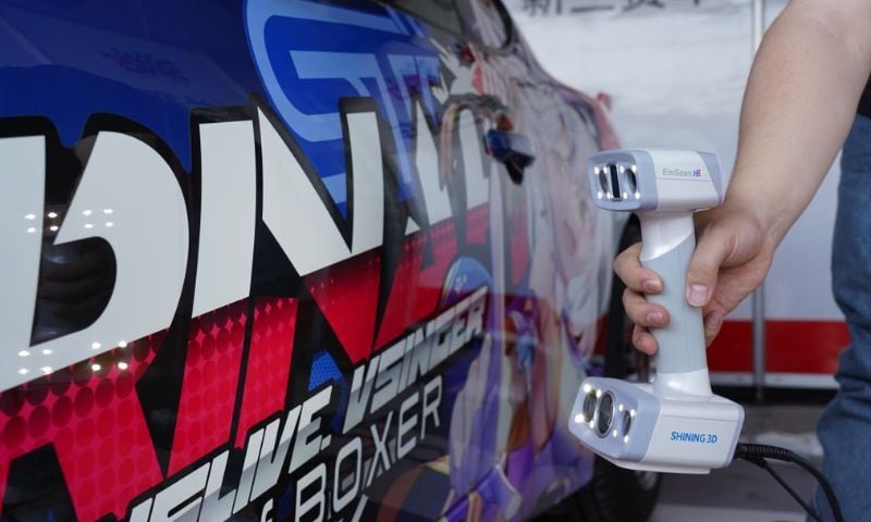 3D Scanning Application for Automotive丨SHINING 3D
