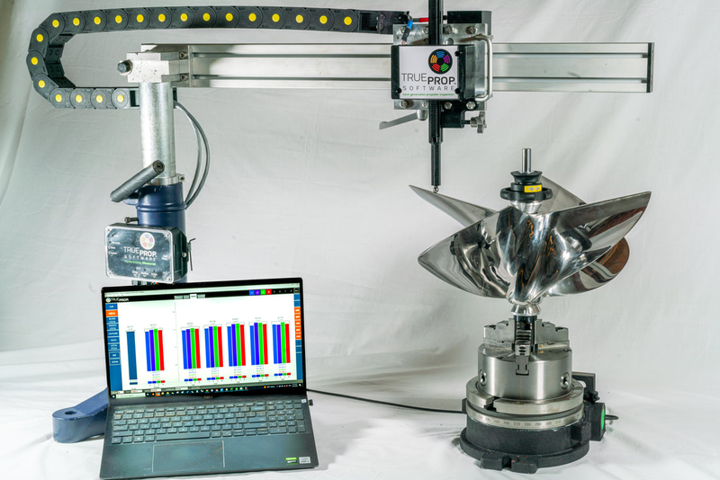 Escaneado 3D de hélices: Un método de inspección muy eficiente y económico