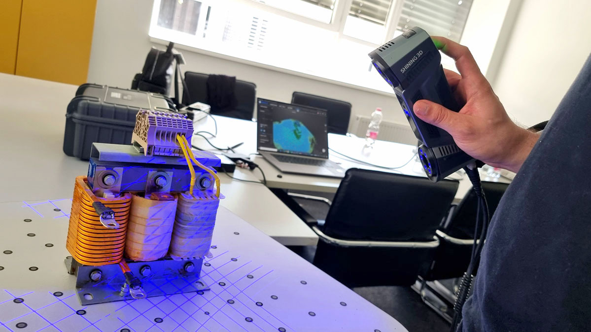 Prototype Inspection Using FreeScan Combo and Control X at the TDK