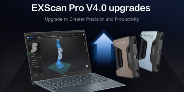 EXScan Pro v4.0: Powerful Updates for Multifunctional 3D Scanning