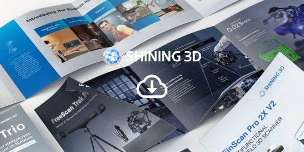 Download SHINING 3D Scanner Brochures, Solution White Papers